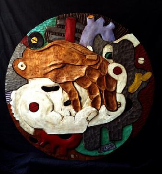 Kuggar och Hjul II - Torsten Jurell - Skulptörförbundet